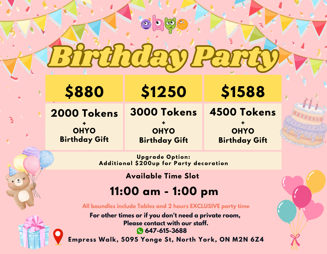 OHYO FUN Special Promotions – OHYO Fun